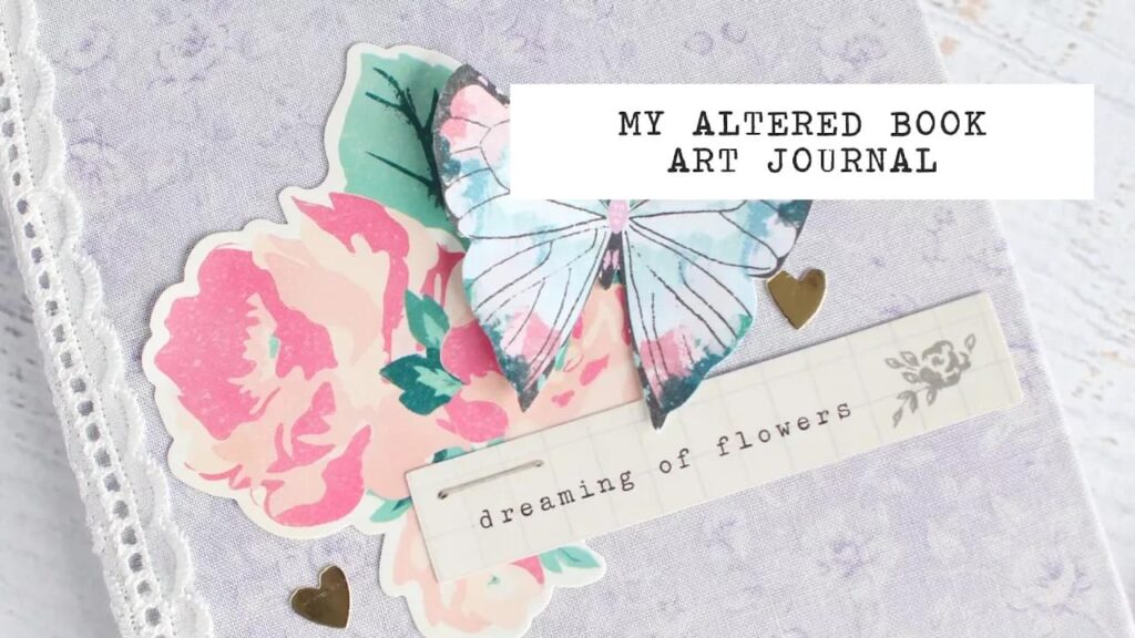 Altered Book Art Journal Tiffany Julia