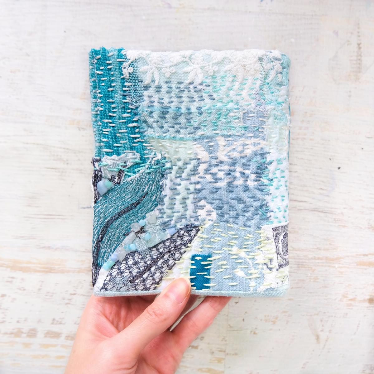 Slow Stitching and Snippet Journals Tiffany Julia